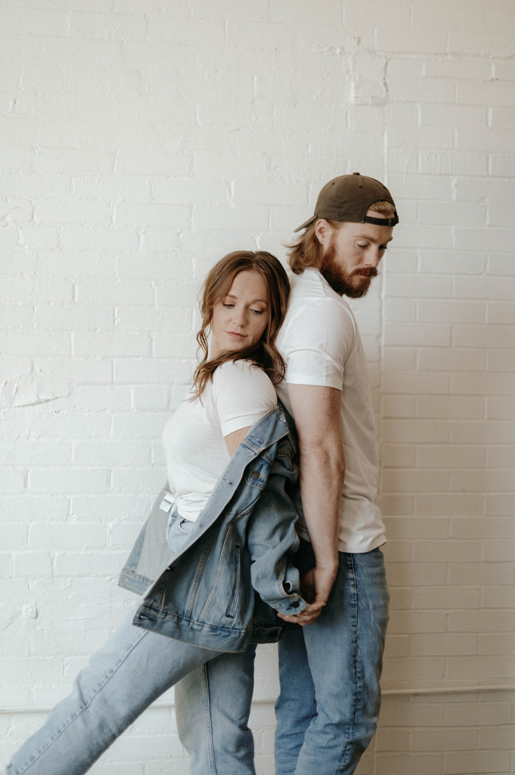 Denim Couples Photoshoot | DFW Engagement Photographer | nicoleendress.com